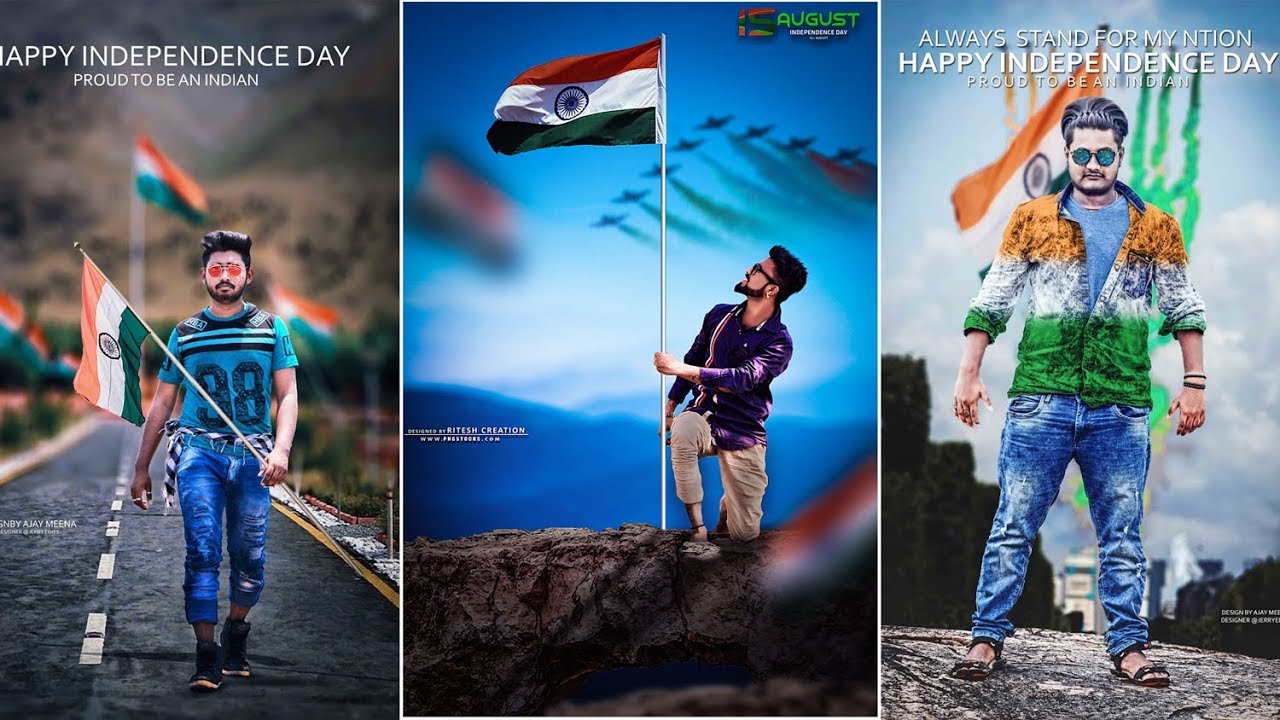 Proud to Be a indian || PicsArt 15th August Manipulation editing ...