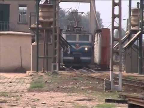 The Chinese railway Russian electric locomotive 8G-0043 back to the ...
