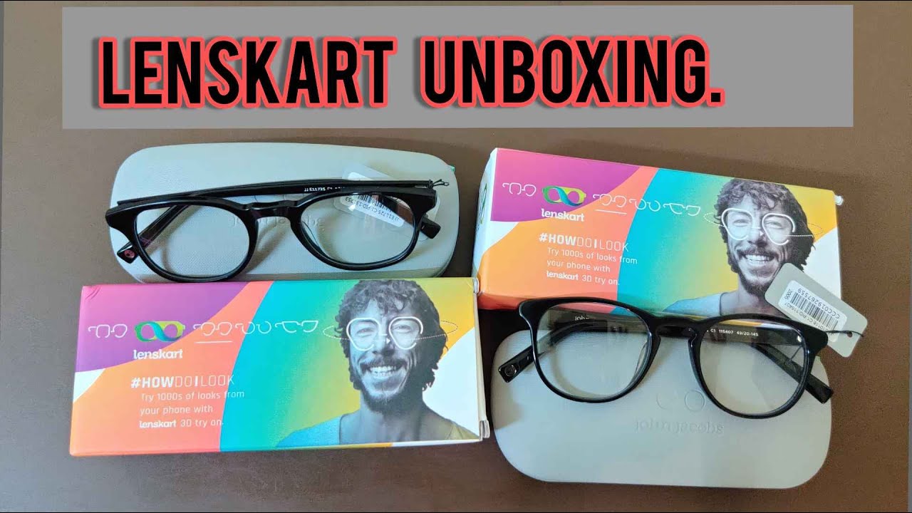 lenskart Blue Cut Lenses | Full Rim Round John Jacobs Computer ...