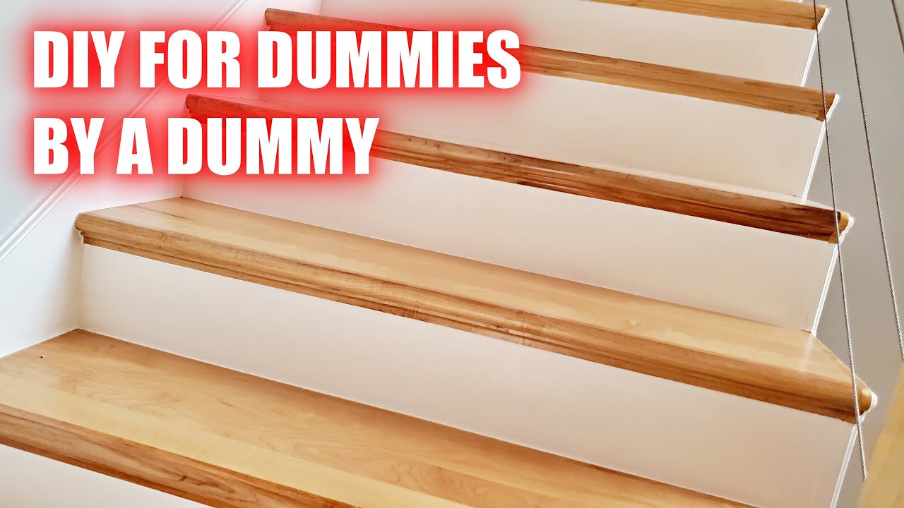 WOW! Retreading Stairs and Risers - SIMPLE How-To for Professional ...