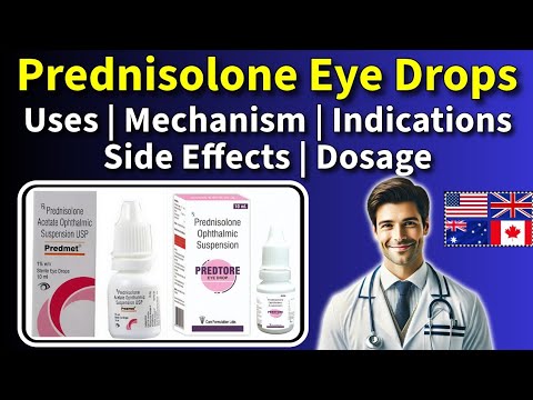 Prednisolone eye drop in details| Uses, Doses, Side effects and ...