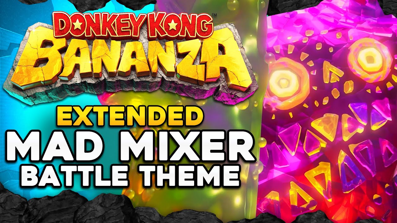 Donkey Kong Bananza OST - Mad Mixer Battle Theme [Extended Soundtrack ...