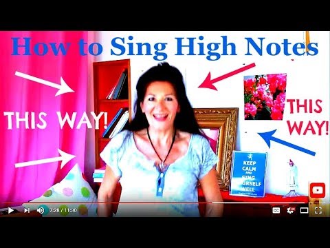 HOW TO SING HIGH NOTES - YouTube