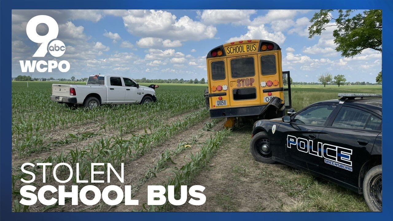 BREAKING: Police chase school bus stolen in Cincinnati across several ...