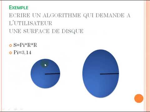 Algorithme: syntaxe d'algorithme - YouTube
