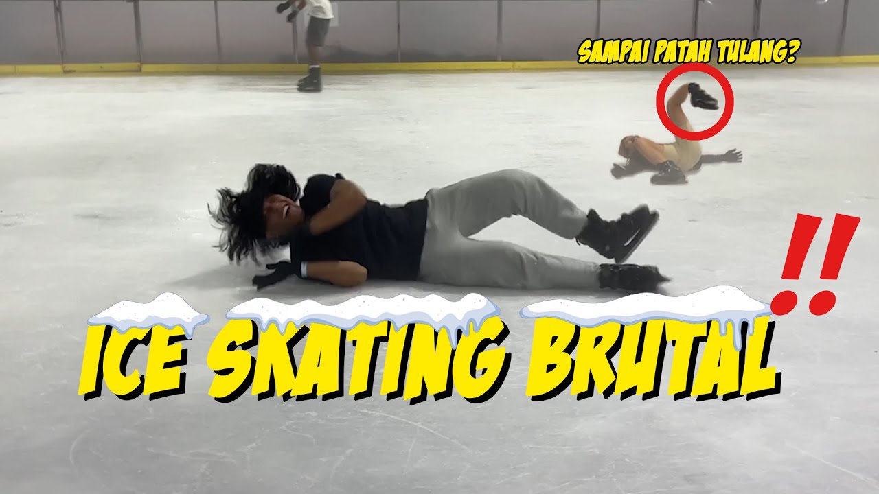 TERBANTING MAIN ICE SKATING! Itakimo Bali - YouTube