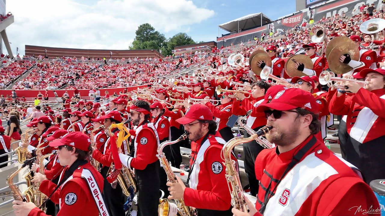 NC State Marching Band - Pep Band (6) at Football Game - 9/14/2024 ...
