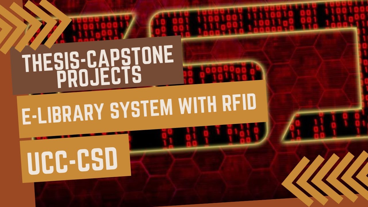 E LIBRARY with smart terminal for UCC- Thesis-Capstone Project - YouTube