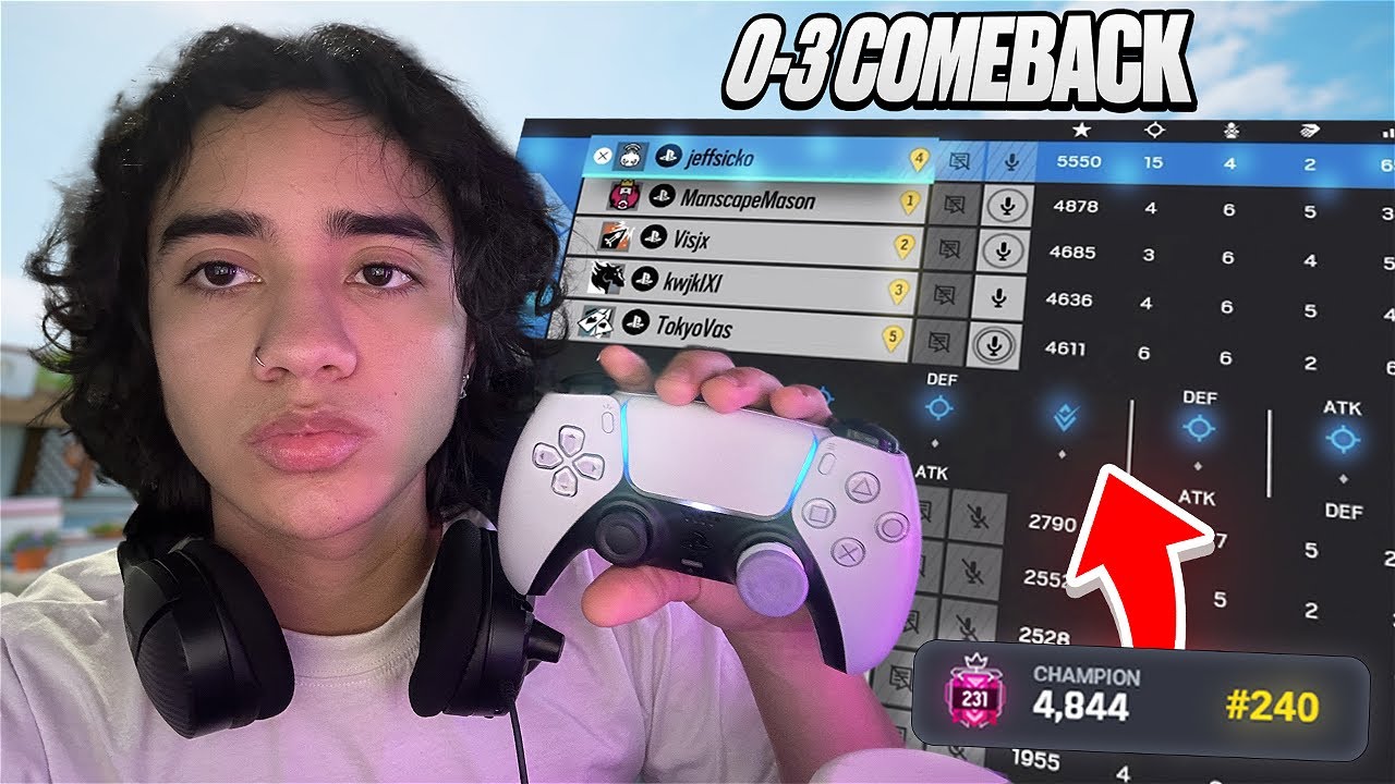 HOW THE BEST (FAST SENS) CONTROLLER CHAMPION GOES 15-4. THE #1 BEST NO RECOIL CONTROLLER ...
