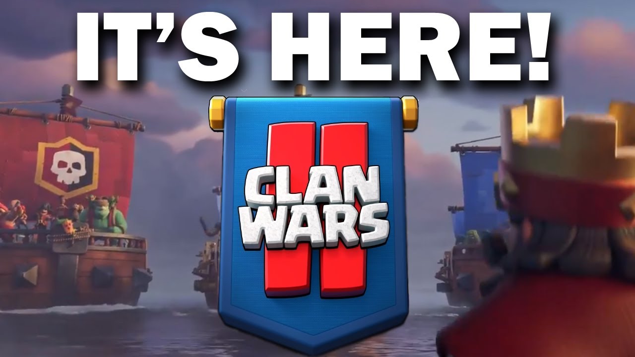 First time playing Clan Wars 2 | The NEW Clash Royale Update! | Duels ...
