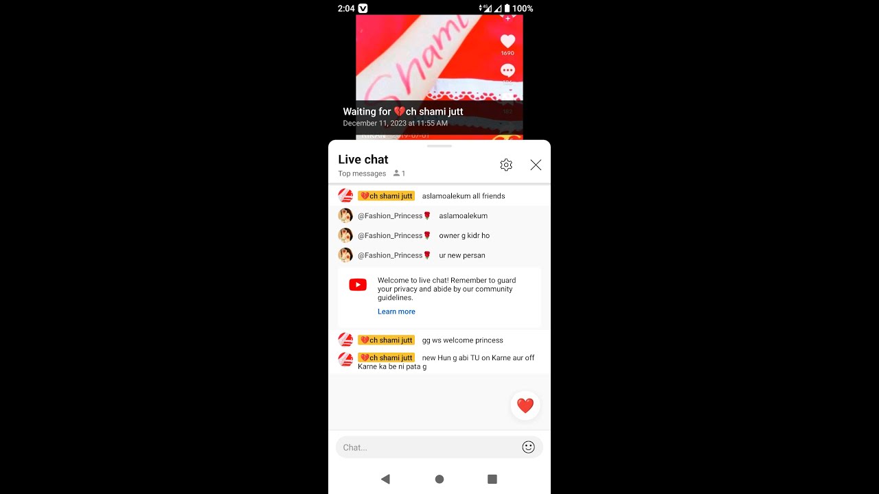 ch shami jutt Live Stream - YouTube