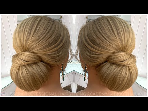 The Best Cute hairstyle idea/Chignon loose/Nissara HairstylistThailand