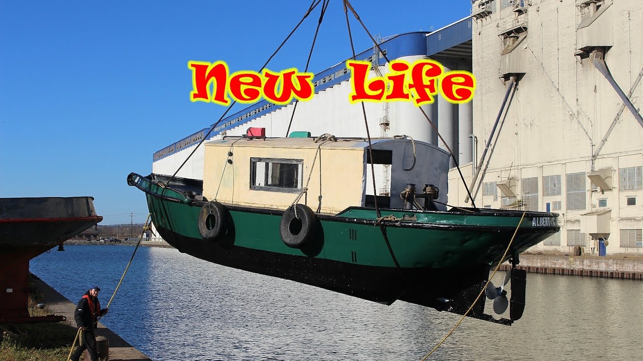 1955 Russel Logging Tug sees new Life Test Run - YouTube