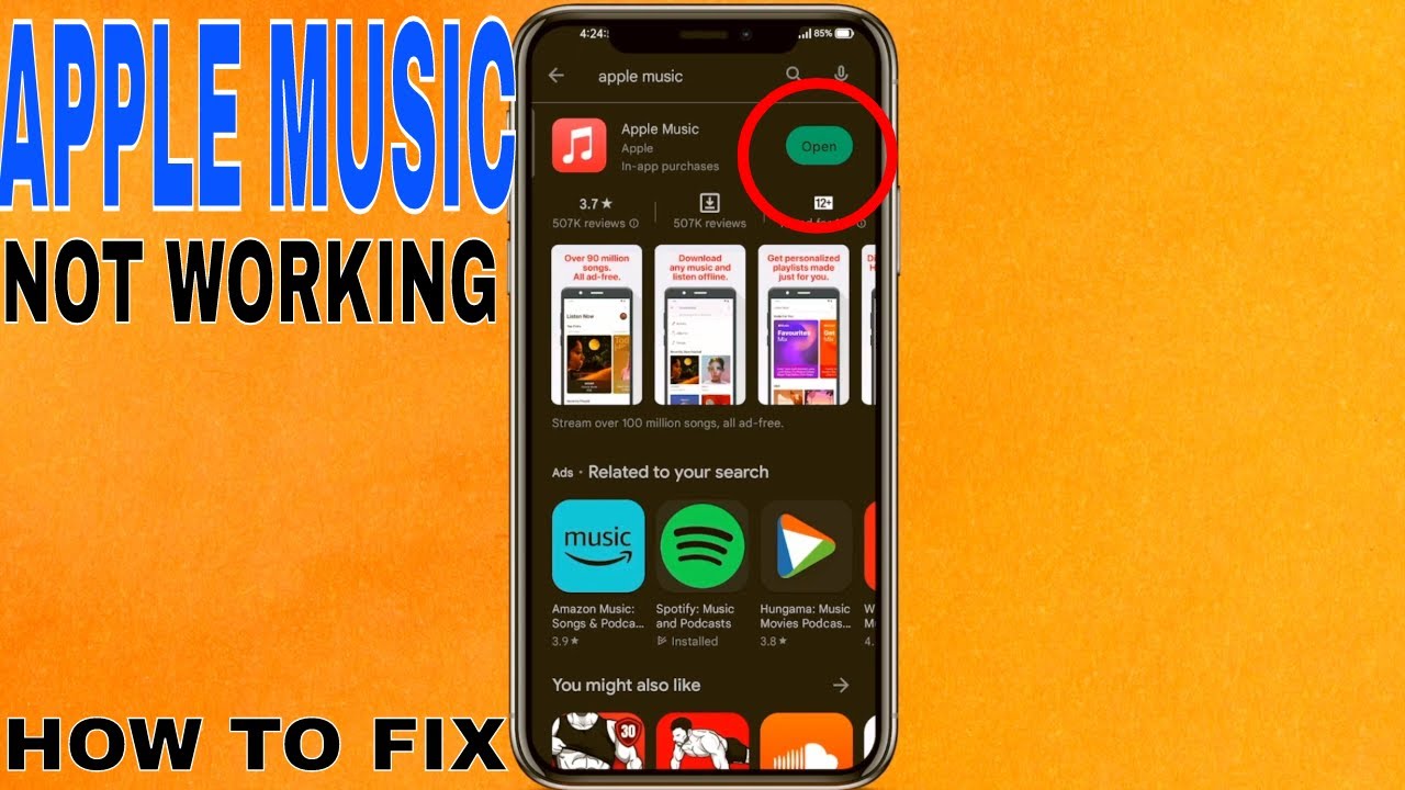 How To Fix Apple Music Not Working 🔴 - YouTube