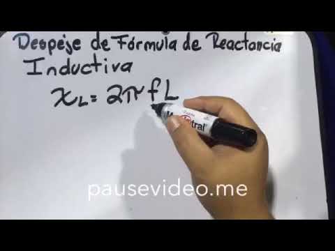 Despeje fórmula reactancia inductiva - YouTube