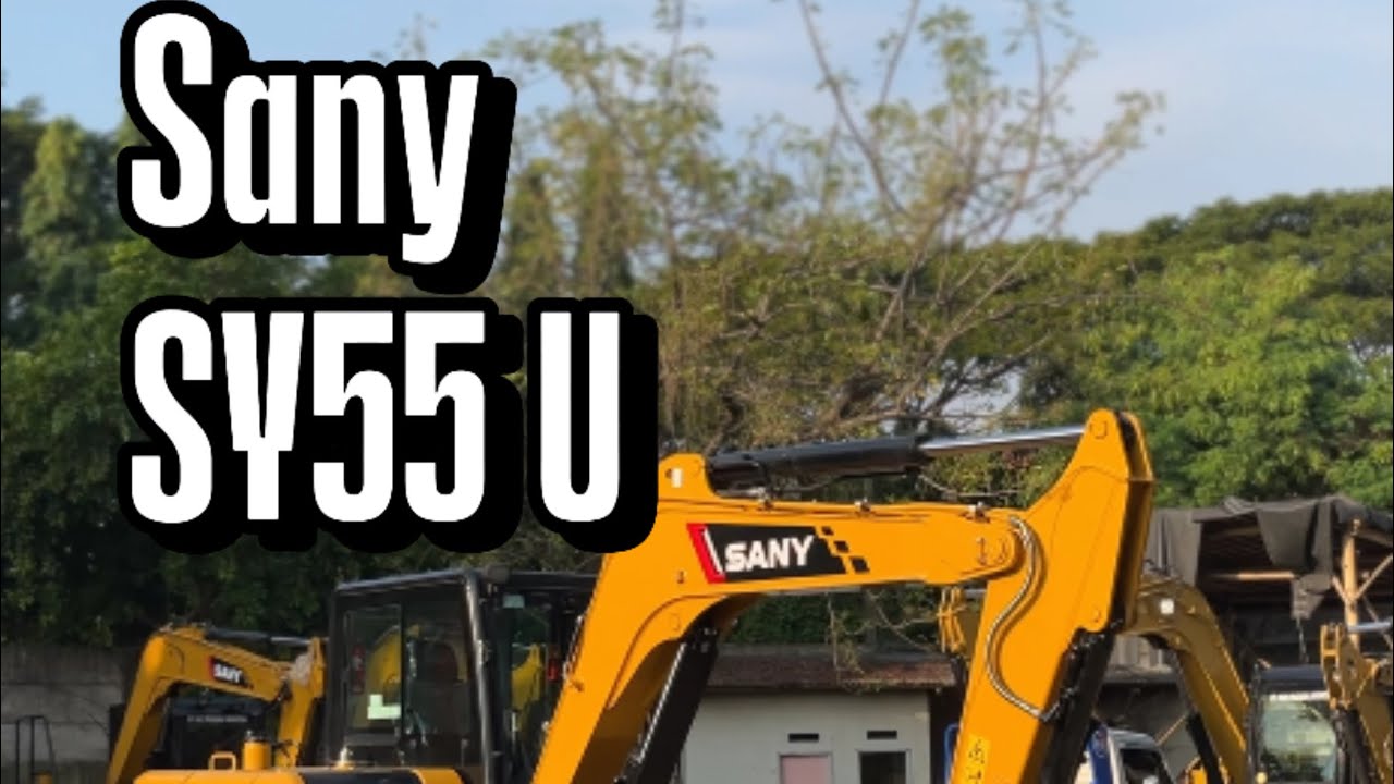 Review unit mini excavator baru Sany SY55 U Milik PT Ogie Pratama ...