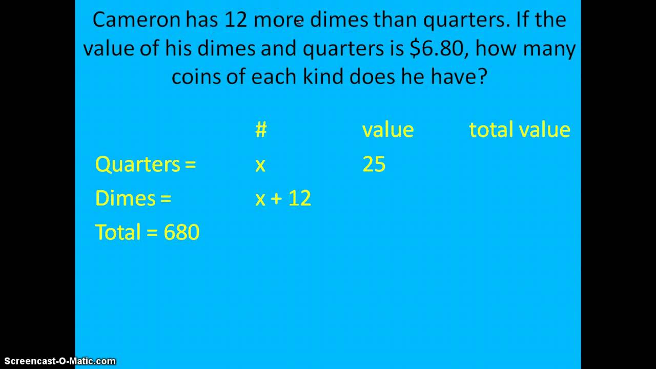 Coin Problem - YouTube