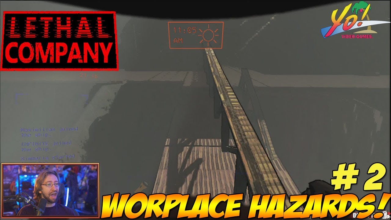 Lethal Company! DAY THREE! Workplace Hazards! Part 2 - YoVideogames ...