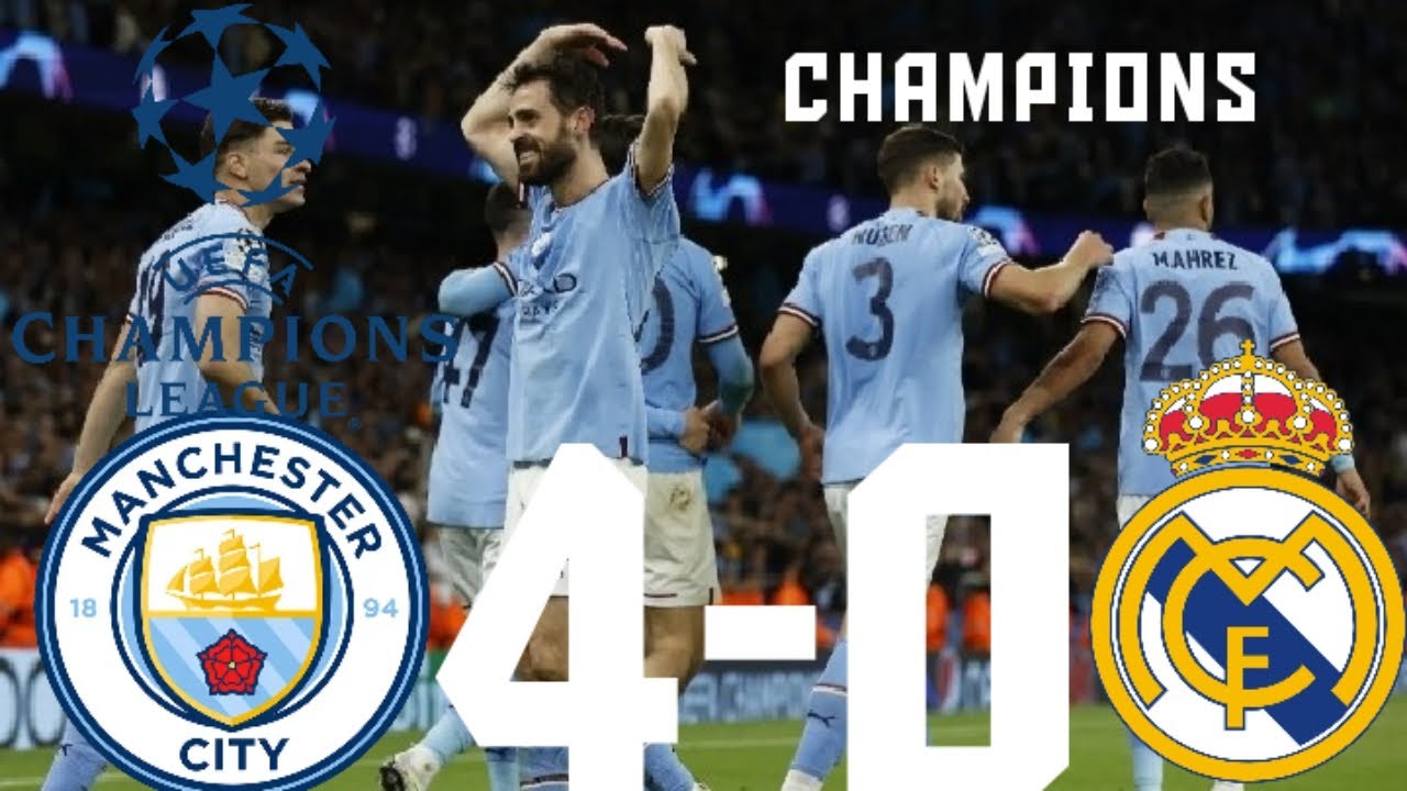 HIGHLIGHTS|| UEFA CHAMPIONS LEAGUE SF 2|| Manchester city Vs Real ...
