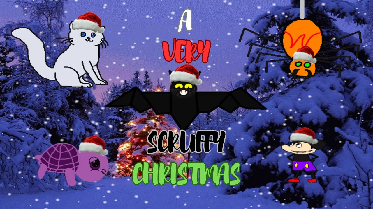 A Very Scruffy Christmas | Scruffy Bat - Episode 14 #cartoon #animation ...