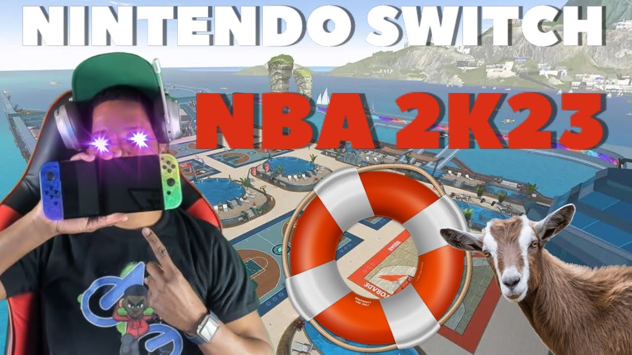 NBA 2K23 NINTENDO SWITCH GOAT BOAT - YouTube