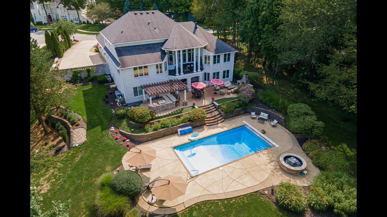 Luxury Living at 5750 Stonechat Ln, Indianapolis, IN - YouTube