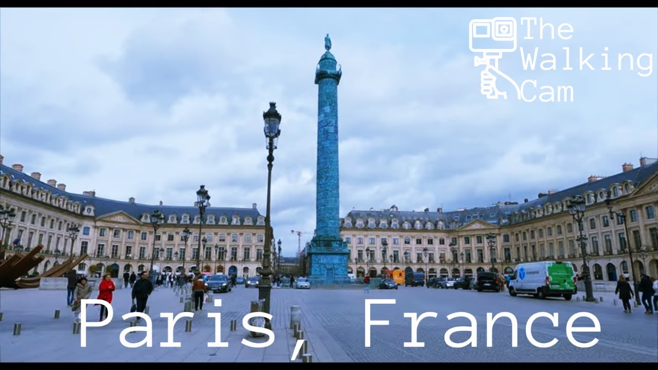 Walking Tour in Paris in March 2023 | Spring in Paris | Champs-Élysées ...