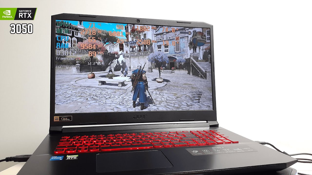 Low GPU Power Wattage Fix - Acer Nitro 5 - RTX 3050 - Laptop (45w to ...