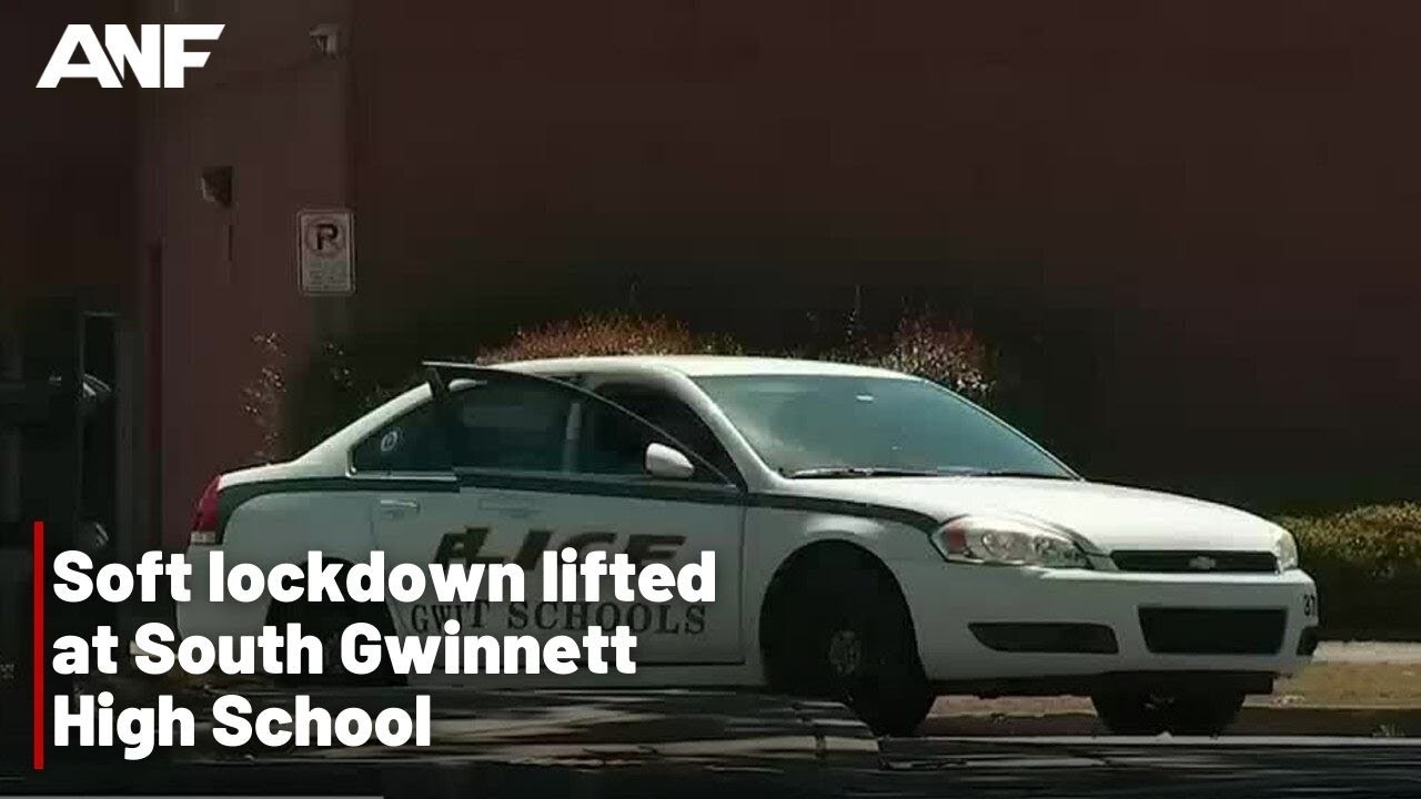Soft lockdown lifted at South Gwinnett High School - YouTube