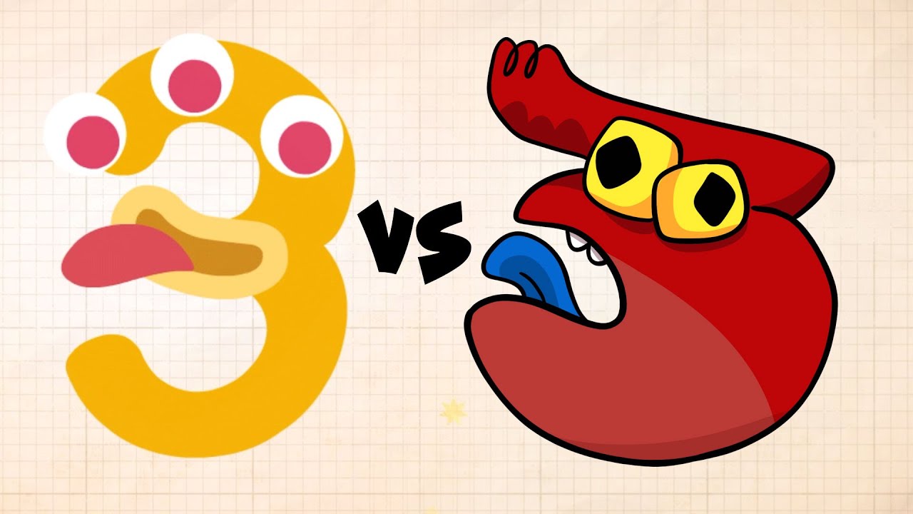 Number Lore 3 vs Endless Numbers - YouTube