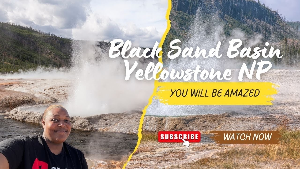 Black Sand Basin Yellowstone ( shorts) - YouTube