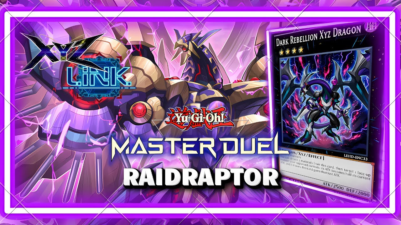 RAIDRAPTOR DECK XYZ LINK FESTIVAL - UNNAFECTED BOSS MONSTERS | YUGIOH ...