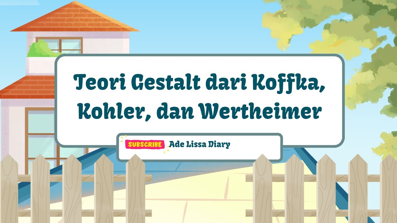 Teori Gestalt dari Koffka, Kohler, dan Wertheimer | Teori Belajar ...