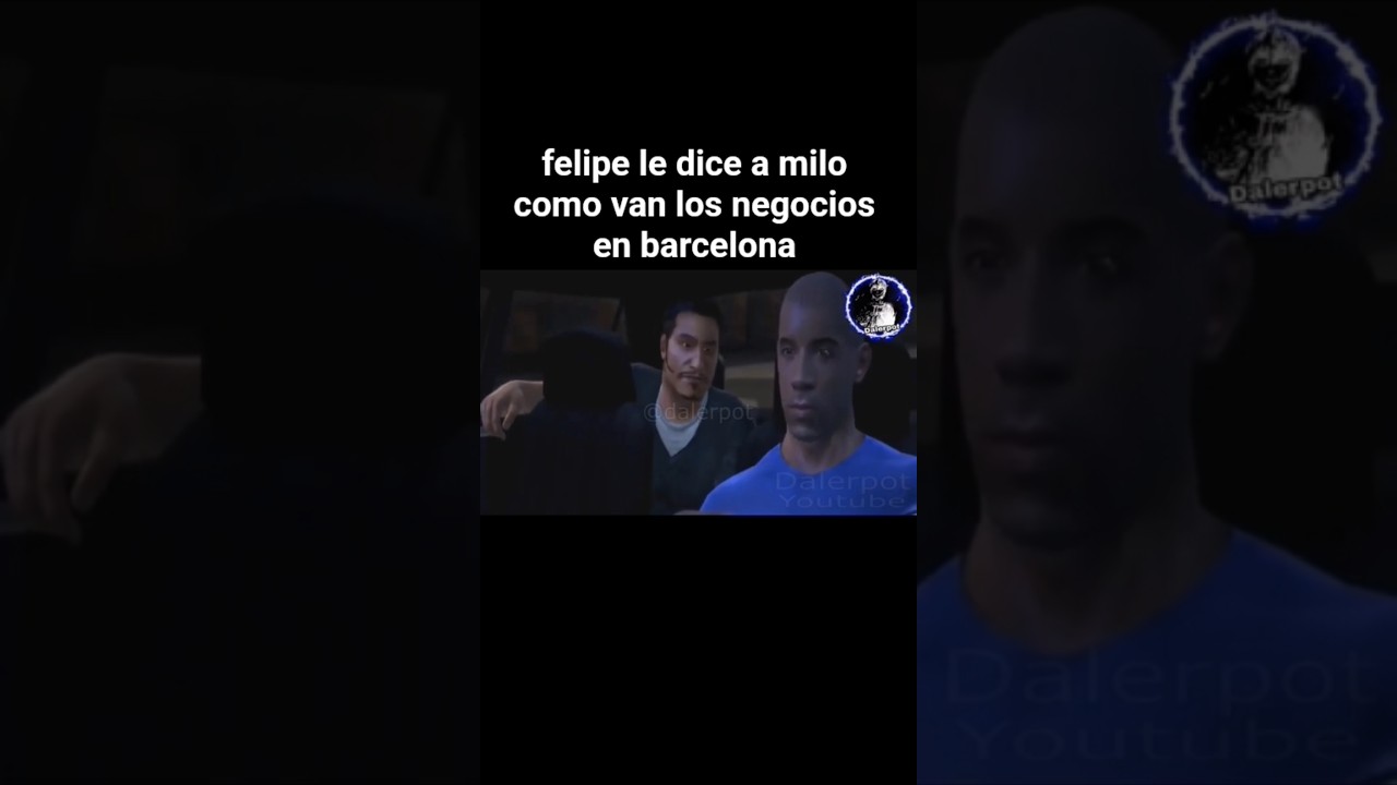 felipe le dice a milo como van los negocios en barcelona | wheelman ...