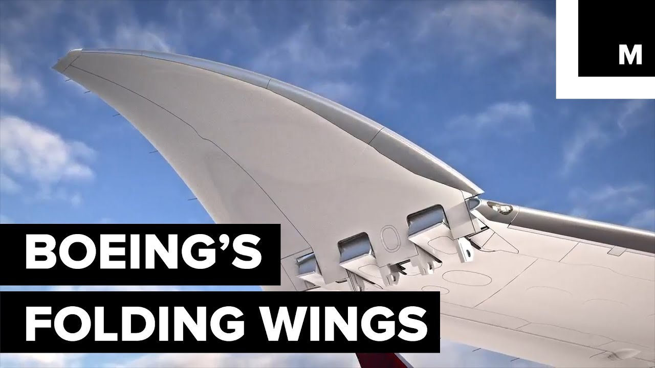 Boeings 777X Wingtips Will Fold - YouTube