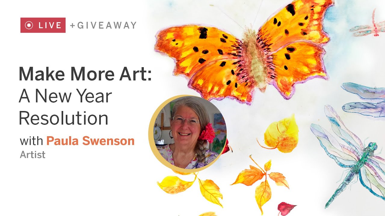 Make More Art: A New Year Resolution (Paula Swenson) - YouTube