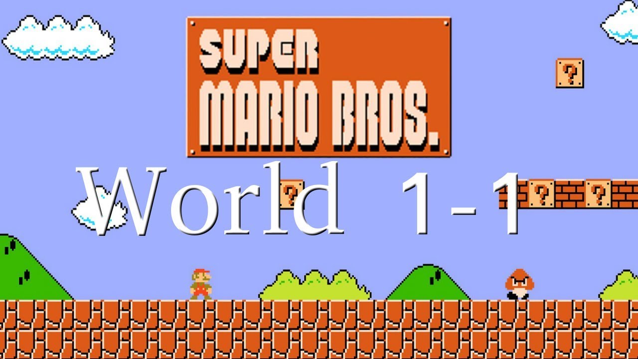 Super Mario Bros. [NES] | World 1-1 - YouTube