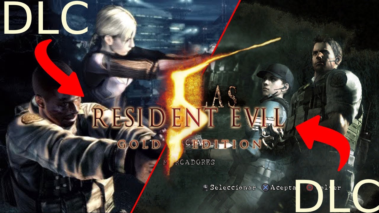RESIDENT EVIL 5 - DLC COMPLETOS EN DIRECTO - YouTube