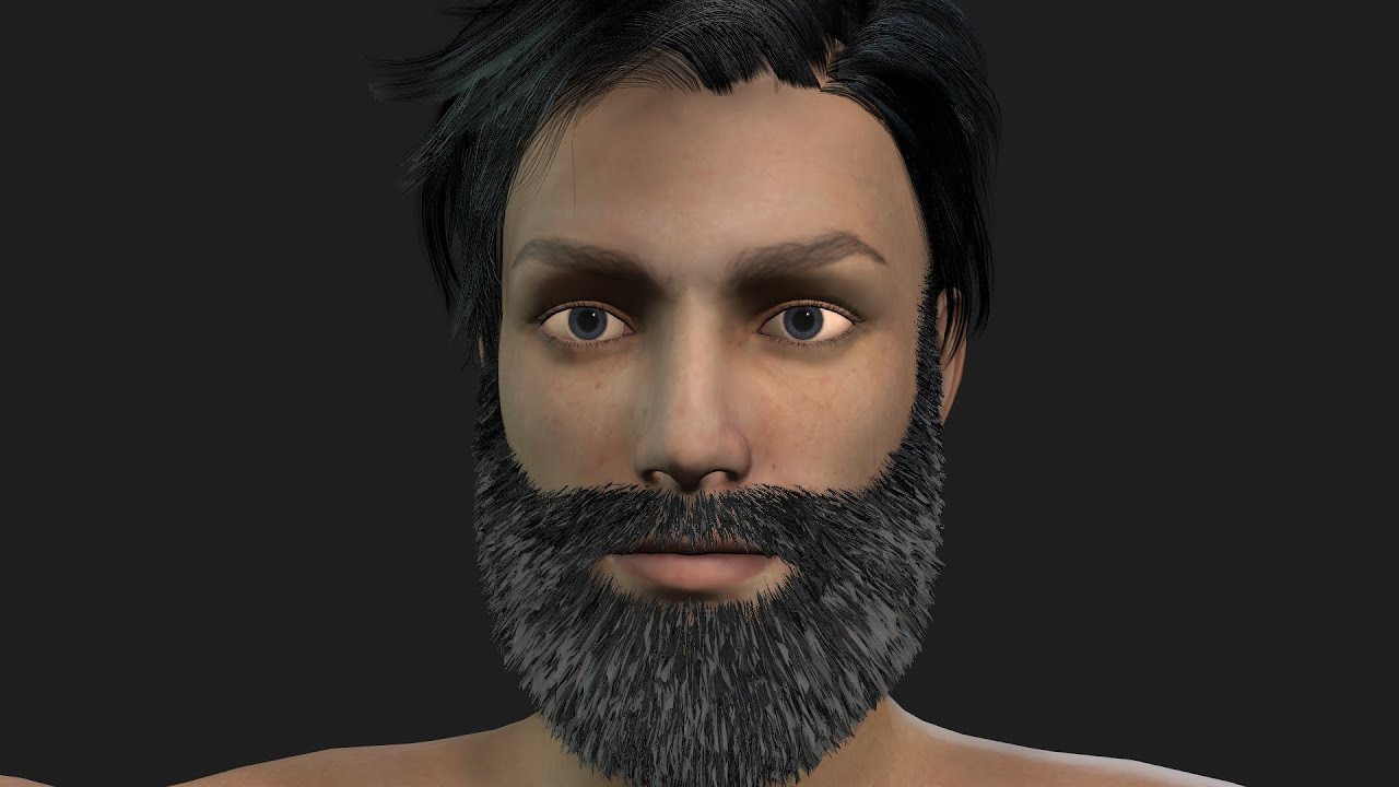 Transfer Daz Studio beard models with morph files to Iclone (TEST ...