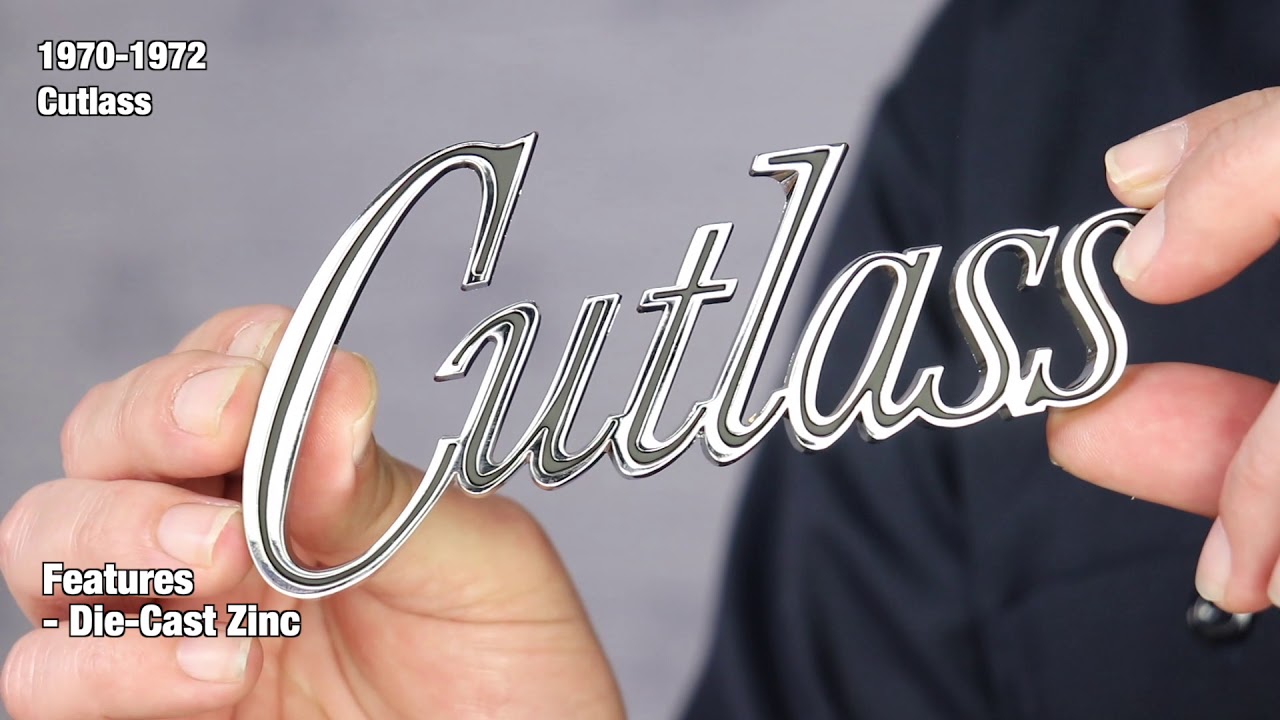 OPGI Product Spotlight: 1970-1972 Cutlass Fender Emblems - YouTube