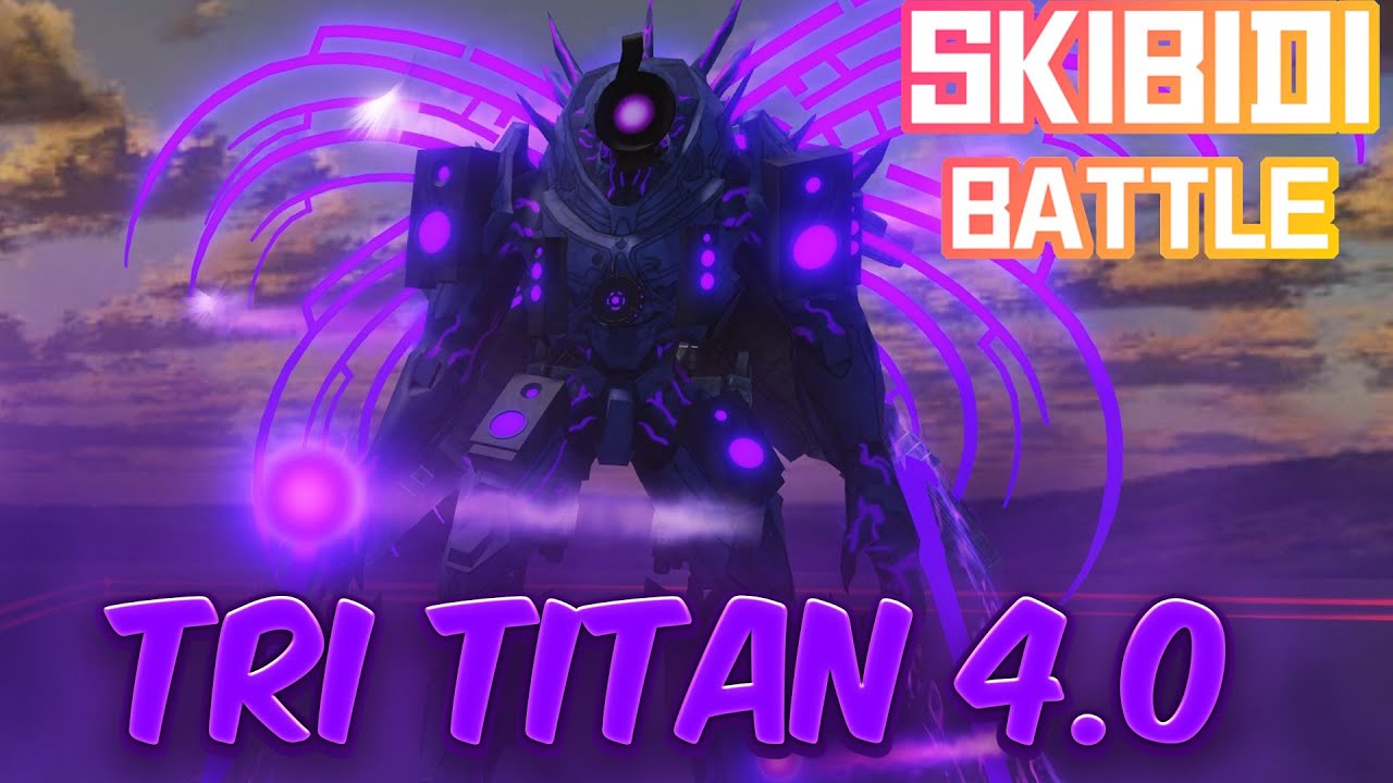 New Hero: Tri Titan 4.0 in Skibidi Toilet Battle Boom - YouTube
