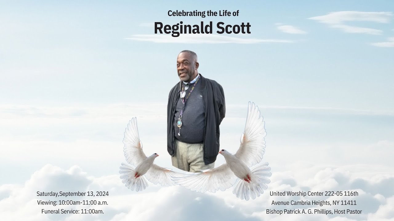 Celebrating the life of Reginald Scott - YouTube