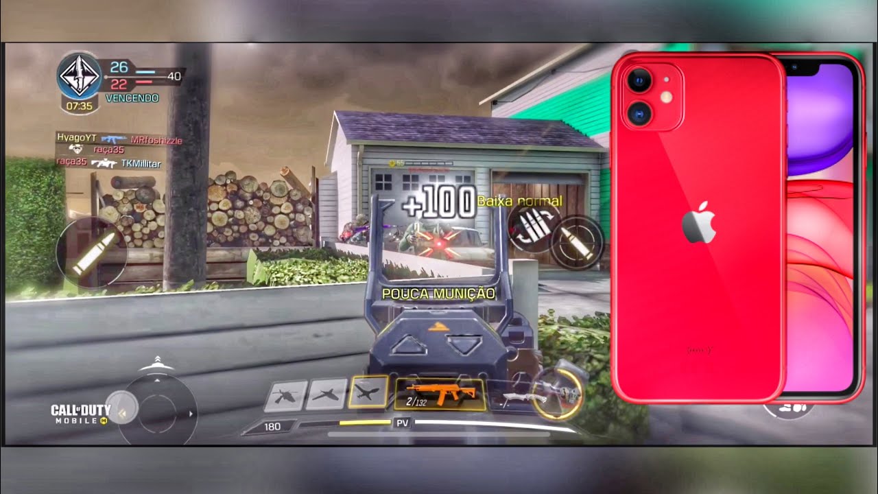 IPHONE 11 RODANDO CALL OF DUTY MOBILE | COD MOBILE - YouTube