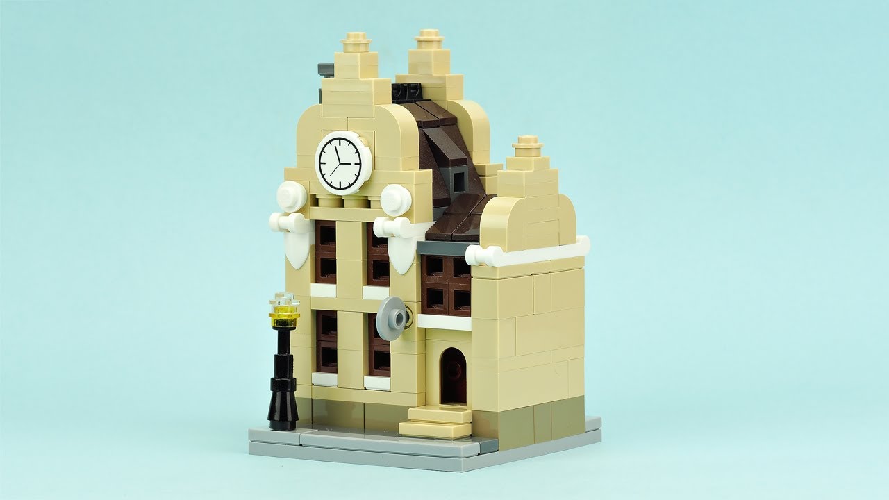 LEGO Mini Clock Workshop. MOC Building Instructions. - YouTube