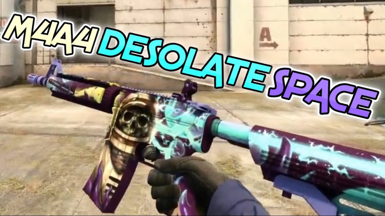 M4A4 Desolate Space (FN) | Skin Showcase - YouTube