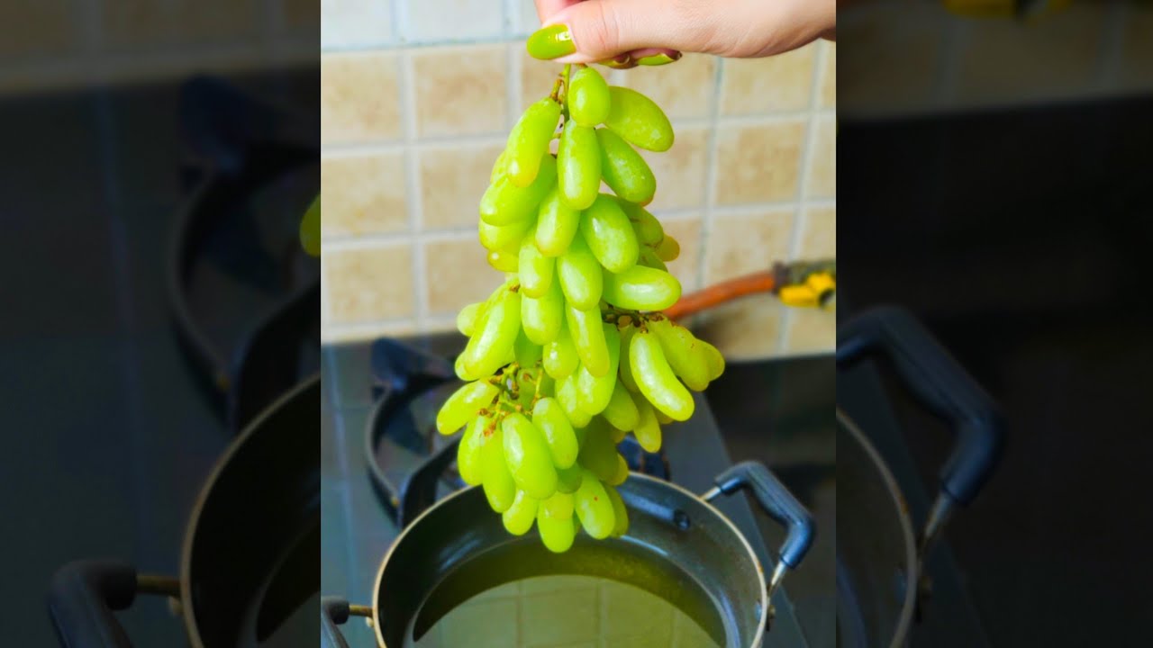 We Fried GRAPES 🤯 #30DaysFryChallenge - YouTube