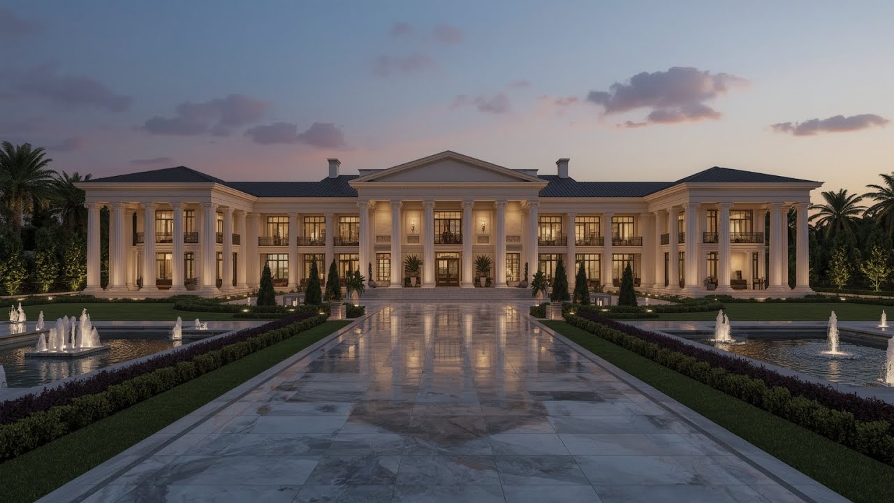 "INSIDE A $580M FUTURISTIC AI MEGA MANSION (280-Acre Smart Estate ...