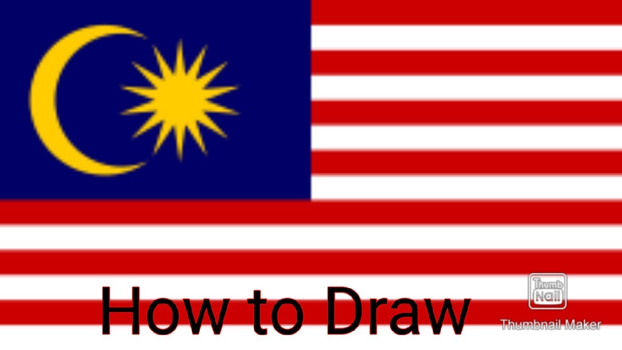 How to Draw: Malaysia🇲🇾 - YouTube