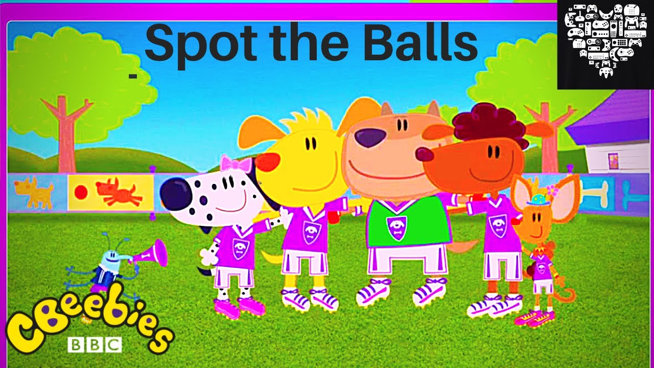 KIDS GAME ONLINE Spot the Ball FOOTY PUPS CBEEBIES - YouTube