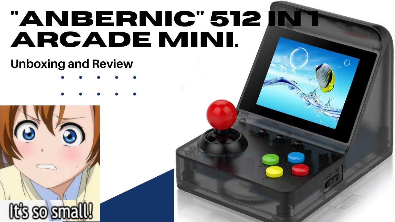 "Anbernic" 512 in One Arcade Mini Console - YouTube